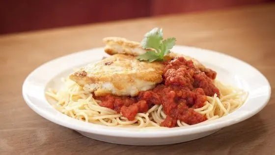 Hearts of Palm Spaghetti with Milanese - Natural Heaven