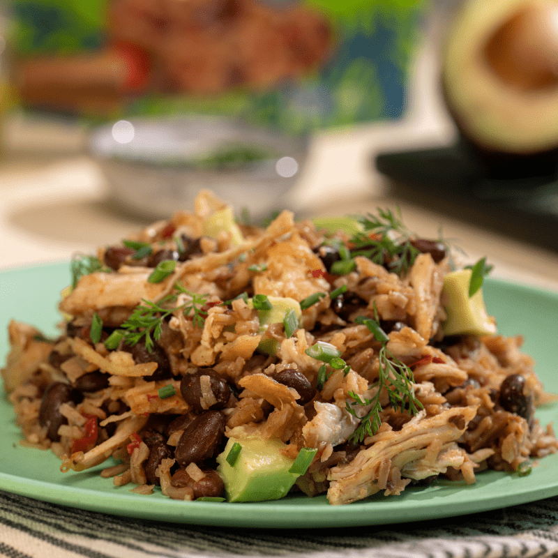 Congri Cuban Chicken Bowl – Natural Heaven