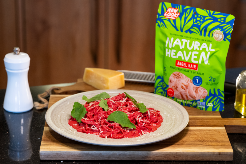 Creamy Pink Vodka Angel Hair – Natural Heaven