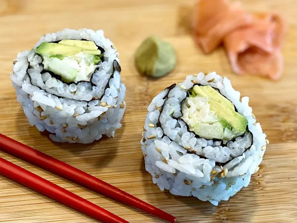 Heart of Palm Rice Sushi Roll – Natural Heaven